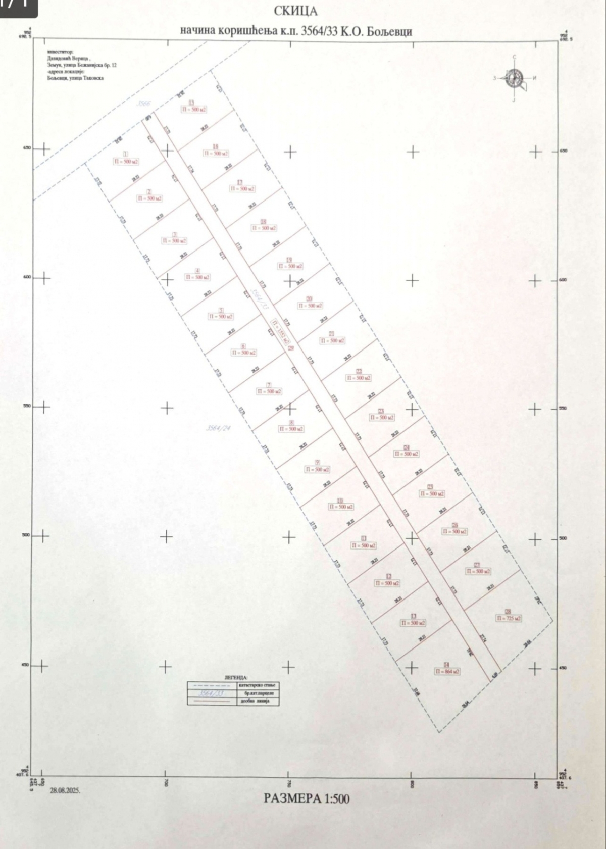 Beograd, Surčin, Boljevci, Plac, Prodaja, 5 a, 10.000 € - Prodajem ...