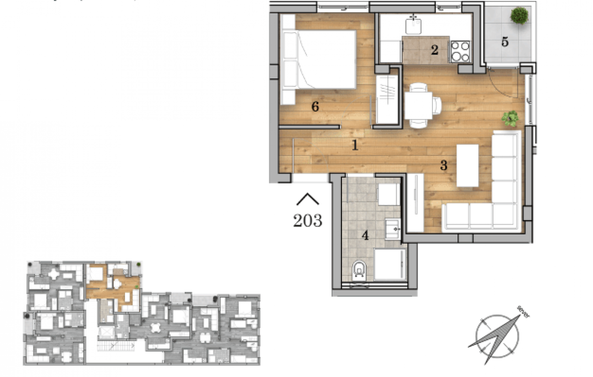 Novi Sad, Telep, Stan, Prodaja, 37 m2, 105.700 € - NOVI SAD - TELEP - 36. 66 m2 - Oglas: 2198542 ...