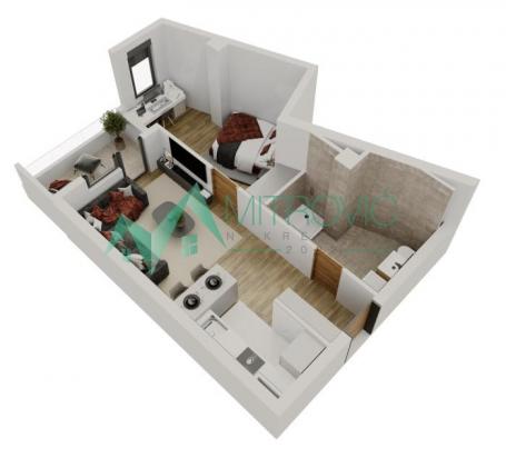 Novi Sad, Salajka, Stan, Prodaja, , 120.380 € - Odlican jednoiposoban ...